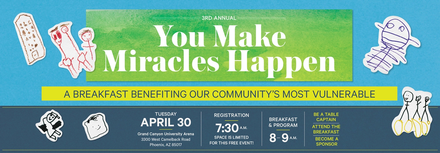 You Make Miracles Happen Breakfast